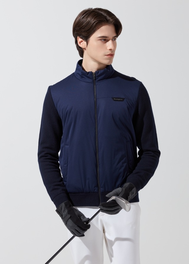[MUNSINGWEAR] 남성 경량하이브리드 스웨터 점퍼