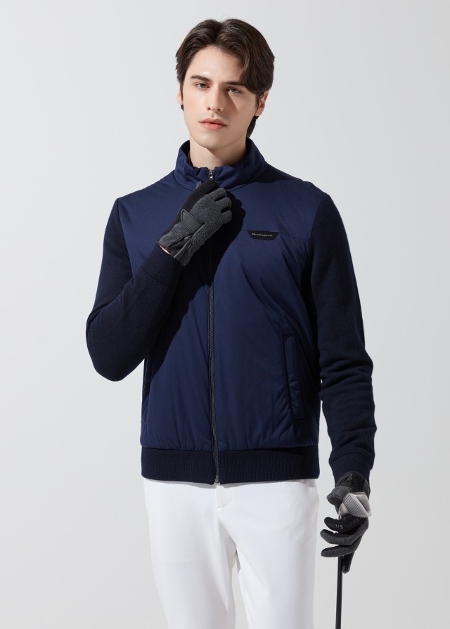 [MUNSINGWEAR] 남성 경량하이브리드 스웨터 점퍼
